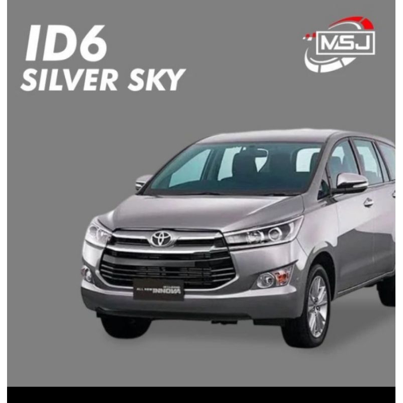 Jual Cat Mobil Silver Sky Toyota innova 1D6 Abu Abu Metallic Pu 1kg ...