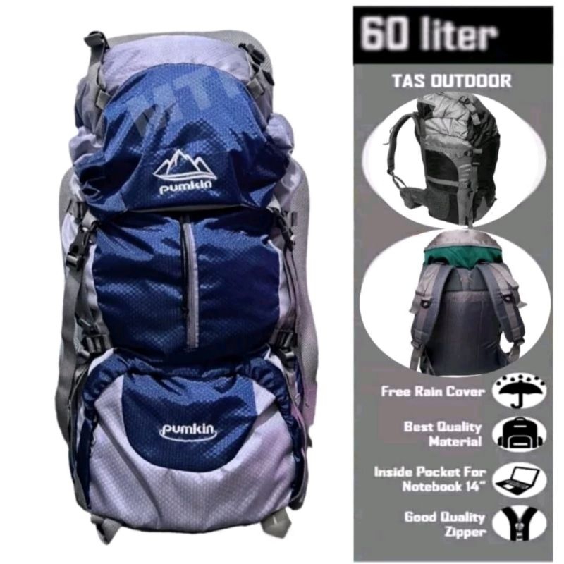 Jual TAS RANSEL GUNUNG CARRIER KERIL 60 LITER - TAS MENDAKI GUNUNG ...