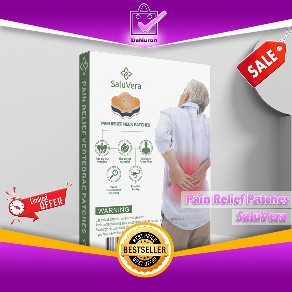 Jual SaluVera Pain Relief Patches Koyo Herbal Sendi Tulang Belakang ...