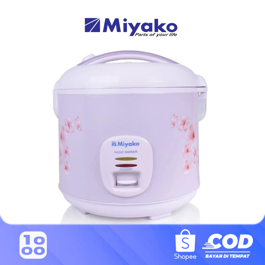 Jual Magic Com 2 Liter Miyako MCM-509 3in1 Magic Warmer Plus 395 Watt ...