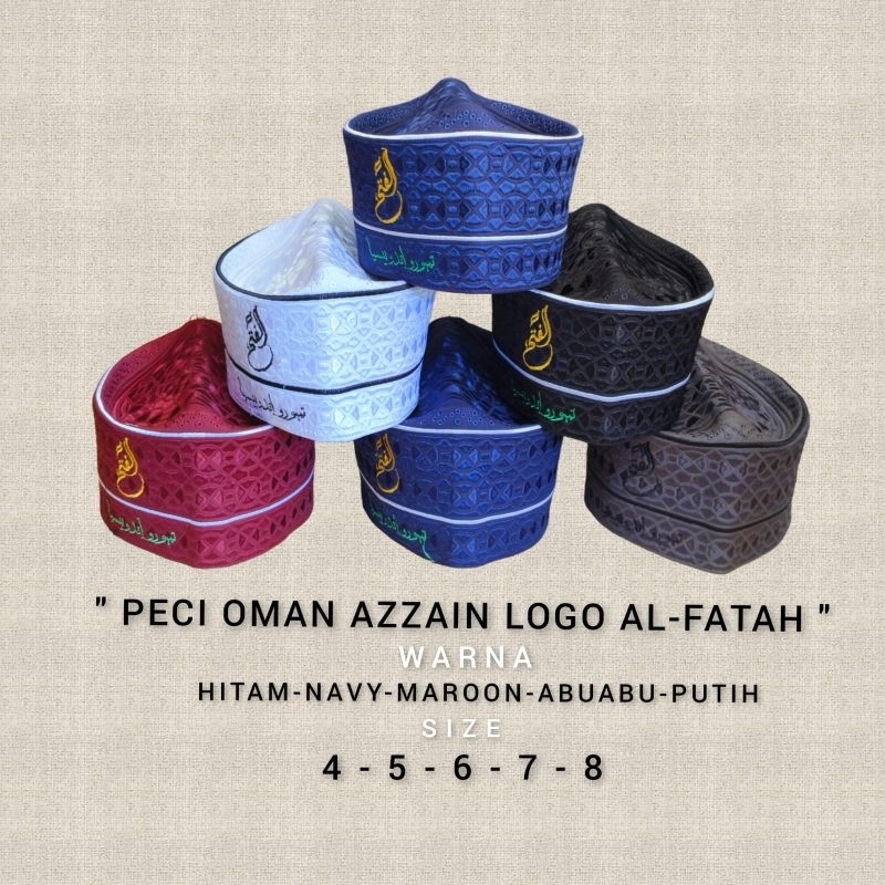 Jual PECI LOGO ALFATAH/SONGKOK LOGO/PECI OMAN LOGO | Shopee Indonesia