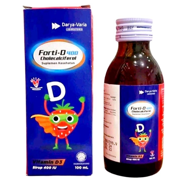 Jual Forti D Sirup Vitamin D3 anak dan keluarga | Shopee Indonesia