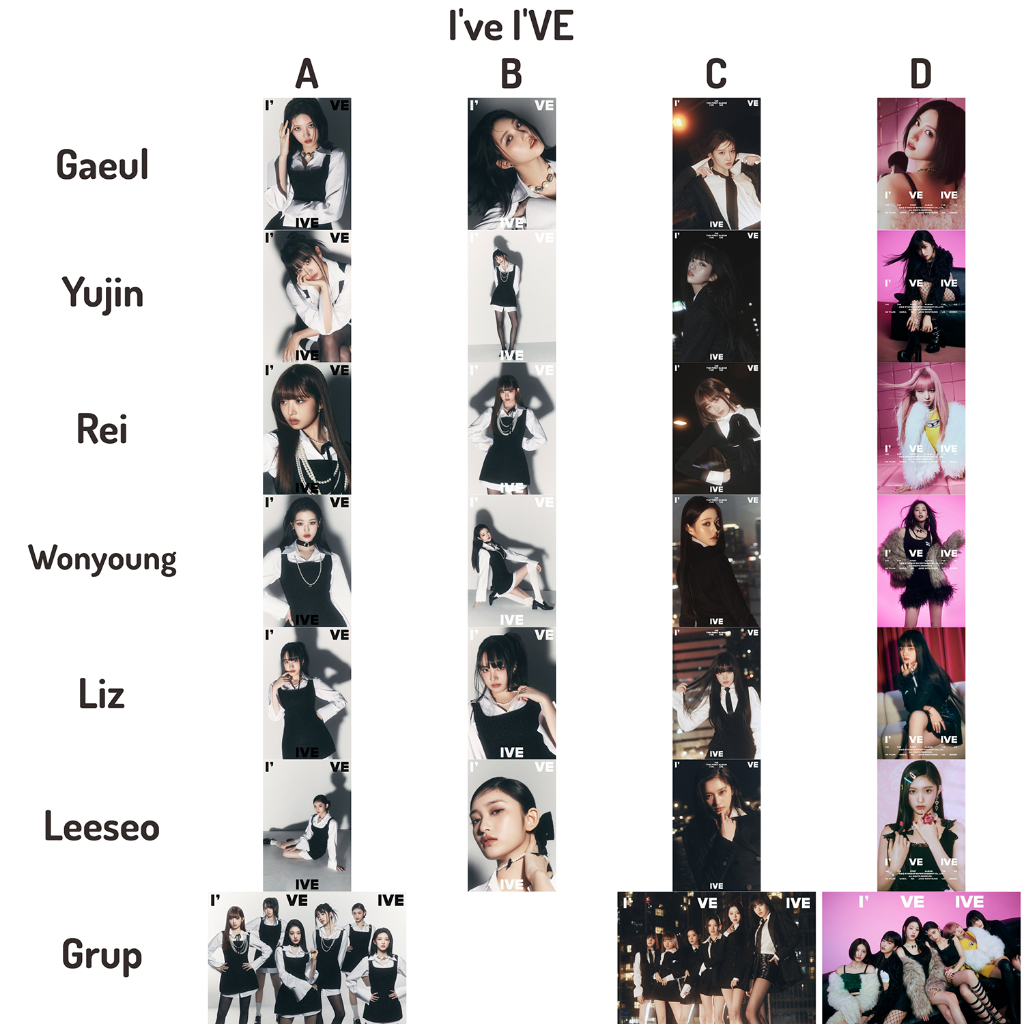 Jual Poster IVE Poster Collection - Poster kpop murah | Shopee Indonesia