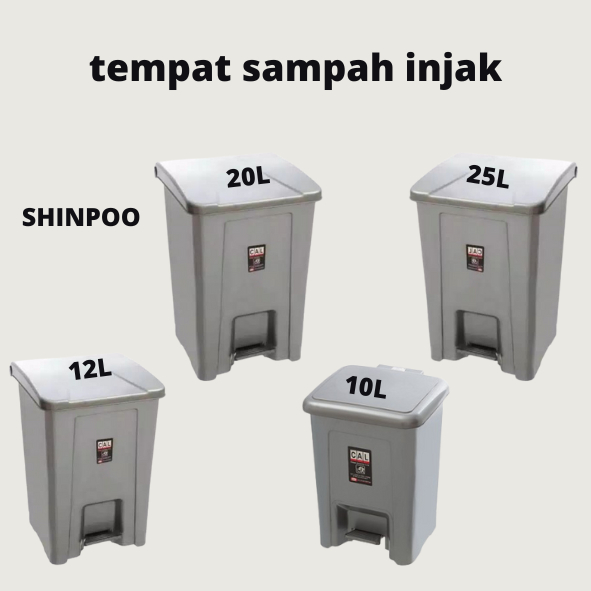 Jual Tempat Sampah Injak Shinpoo | Shopee Indonesia
