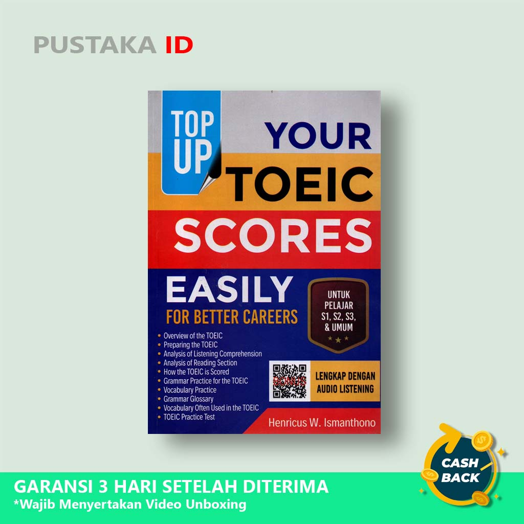 Jual Buku Top Up Your Toeic Scores Easily for Better Careers - Original | Shopee Indonesia