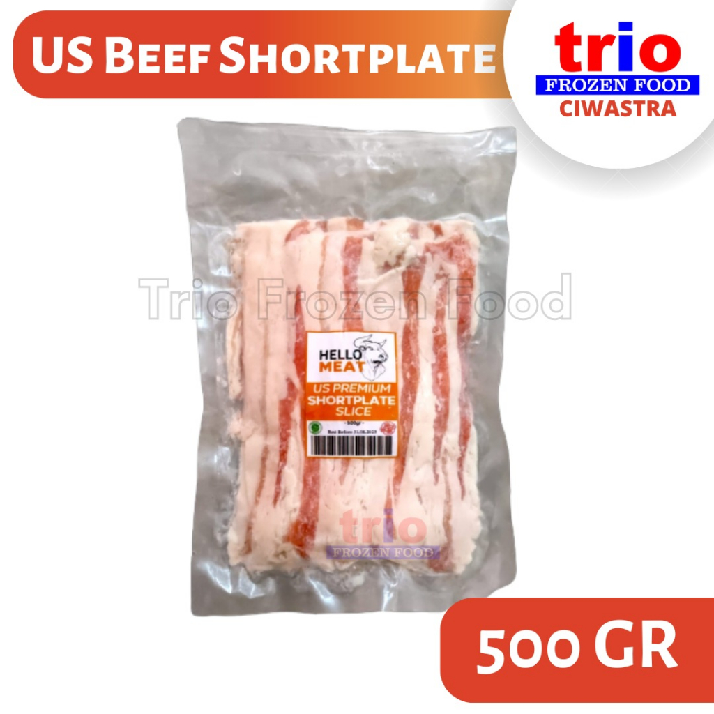 Jual US SHORTPLATE BEEF SLICE PREMIUM 500GR | Shopee Indonesia