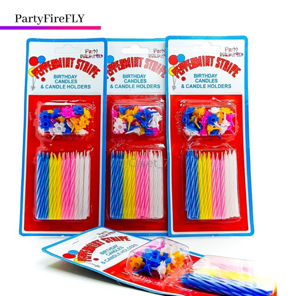 Jual Lilin Ulang Tahun / Birthday Candle / Lilin Peppermint Ulang Tahun ...