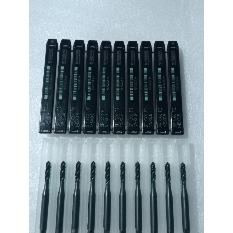 Jual Tap M5x0.8 SP OX P2 Yamawa tap M5 x 0.8 taping m5x0.8 tap spiral m5 x 0.8 baru | Shopee ...