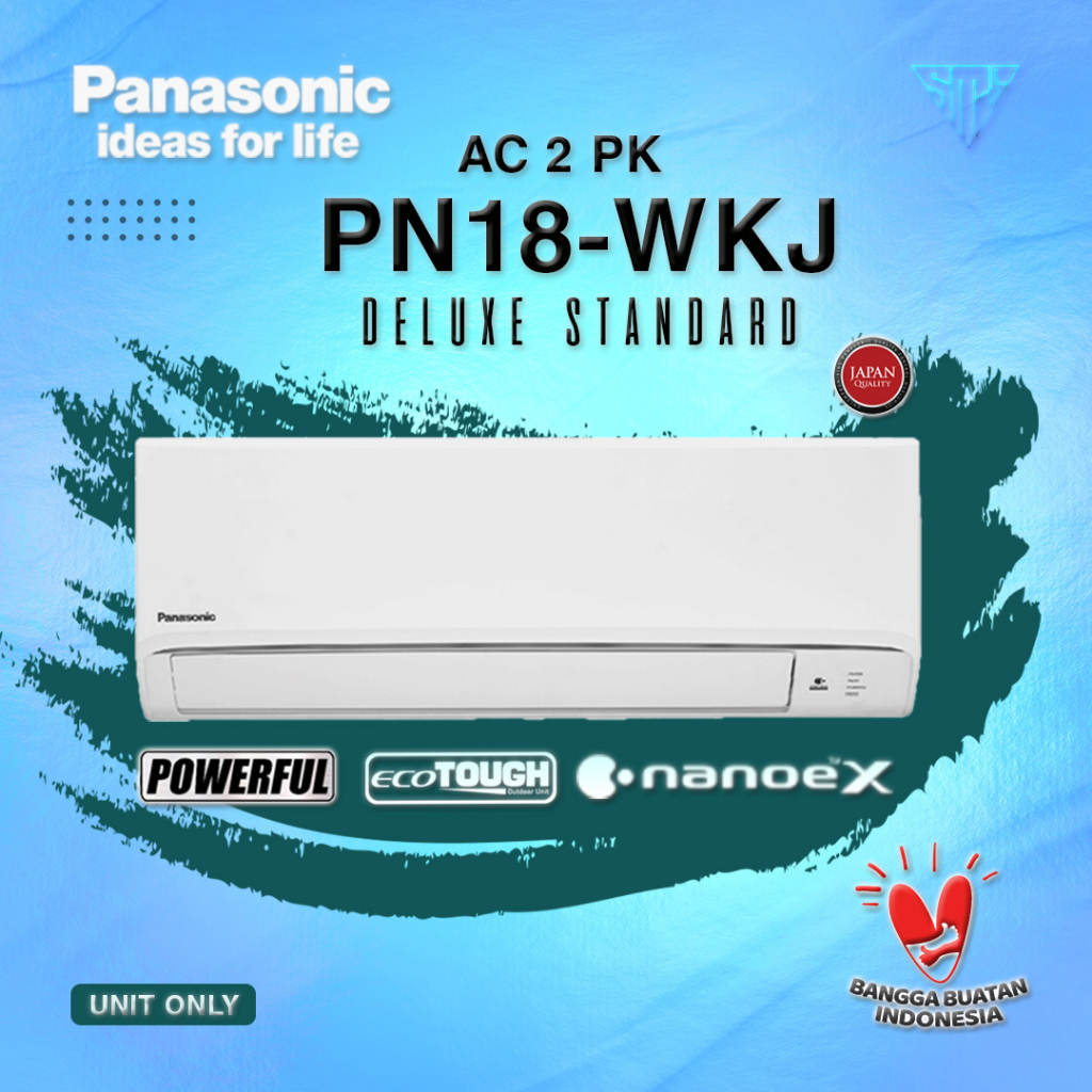 Jual AC Panasonic CS-PN18WKJ/PN 18 AC Split 2 PK Standard | Shopee Indonesia