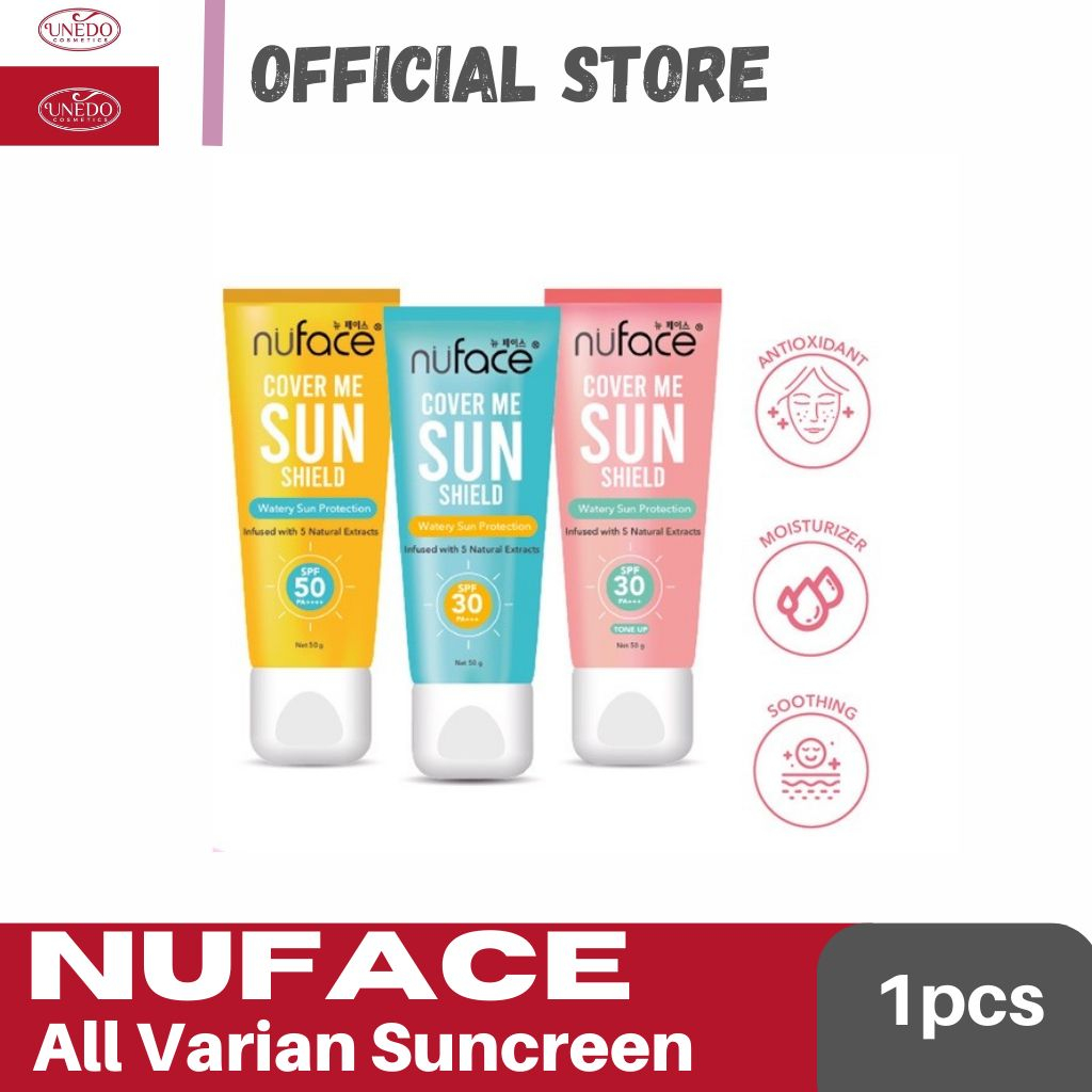 Jual NUFACE Nu Glow Suncreen SPF 50-Suncreen Wajah | Shopee Indonesia