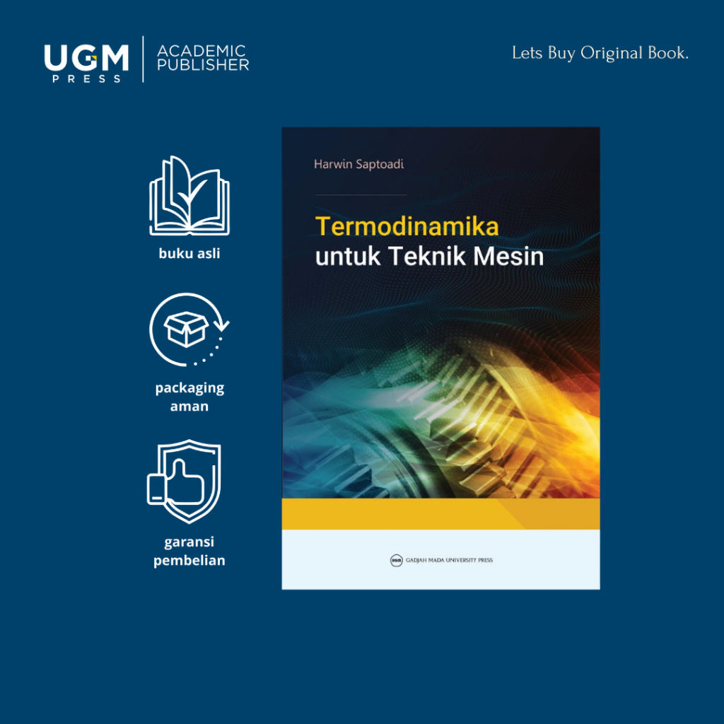 Jual UGM Press Buku Original Termodinamika untuk Teknik Mesin | Shopee Indonesia