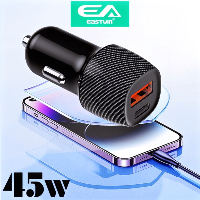 Jual An-22 PD 38W adaptor Car Charger Mobil Charger Motor Fast Charging ...