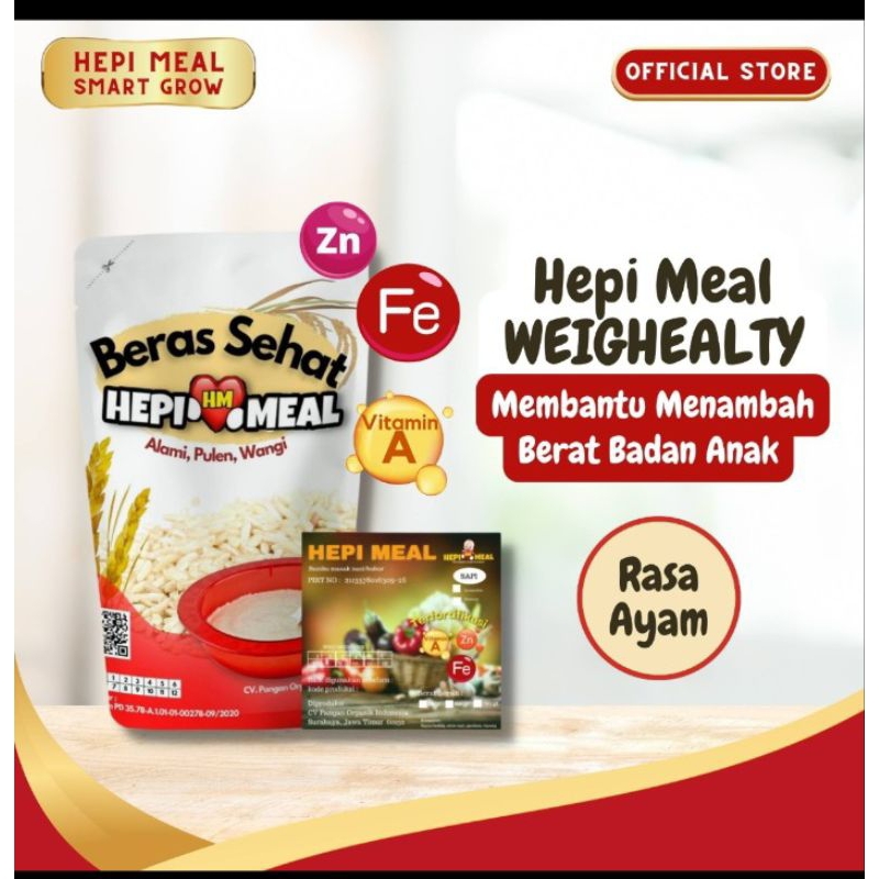 Jual Hepimeal Smart Grow Bubur / Nasi Tim Homemade Terfortifikasi ...