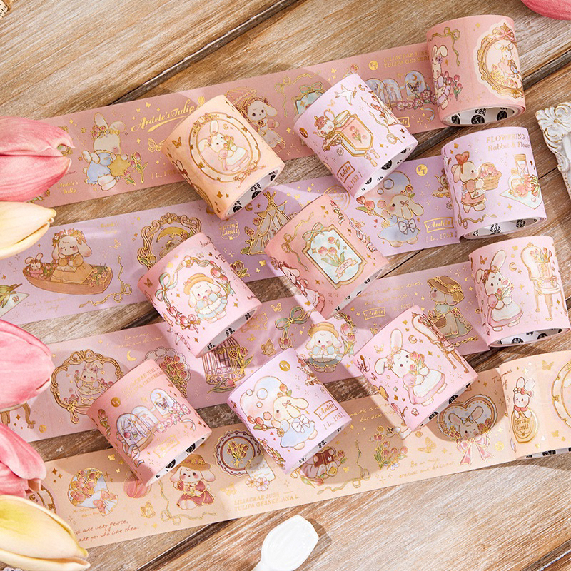 Jual washi tape selotip binatang hewan kelinci cute lucu 45 mm | Shopee ...