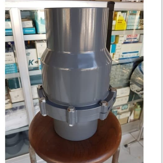 Jual Swing Checkvalve Check valve PVC KDJ 4 inch 4"inch Tusen Klep ...