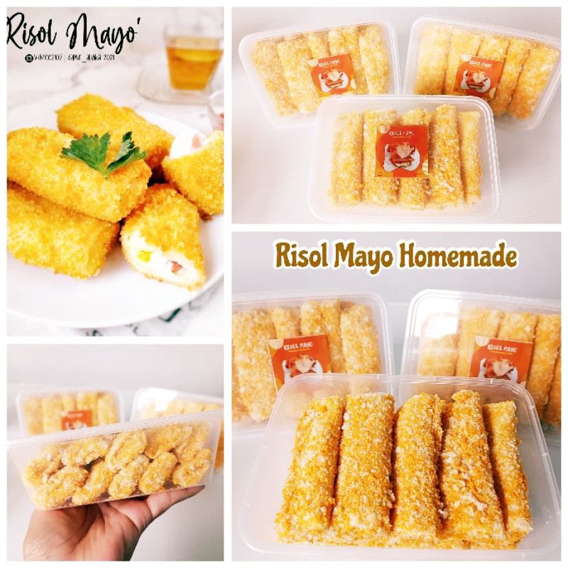 Jual RISOL MAYONES & SAYUR HOME MADE LABEL IJIN HALAL -JAMIN ENAK DAN ...