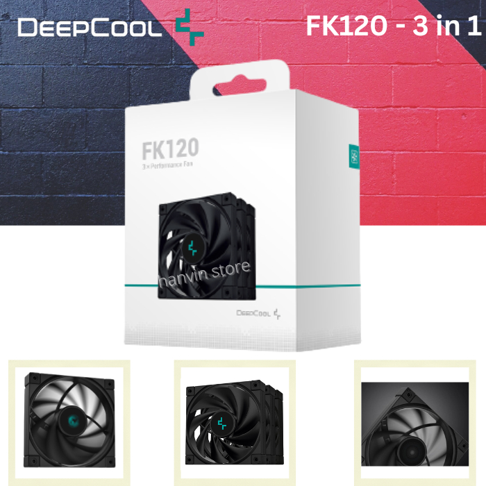 Jual Deepcool FK120 3 in1 Fan PWM + Hub Fan | Shopee Indonesia