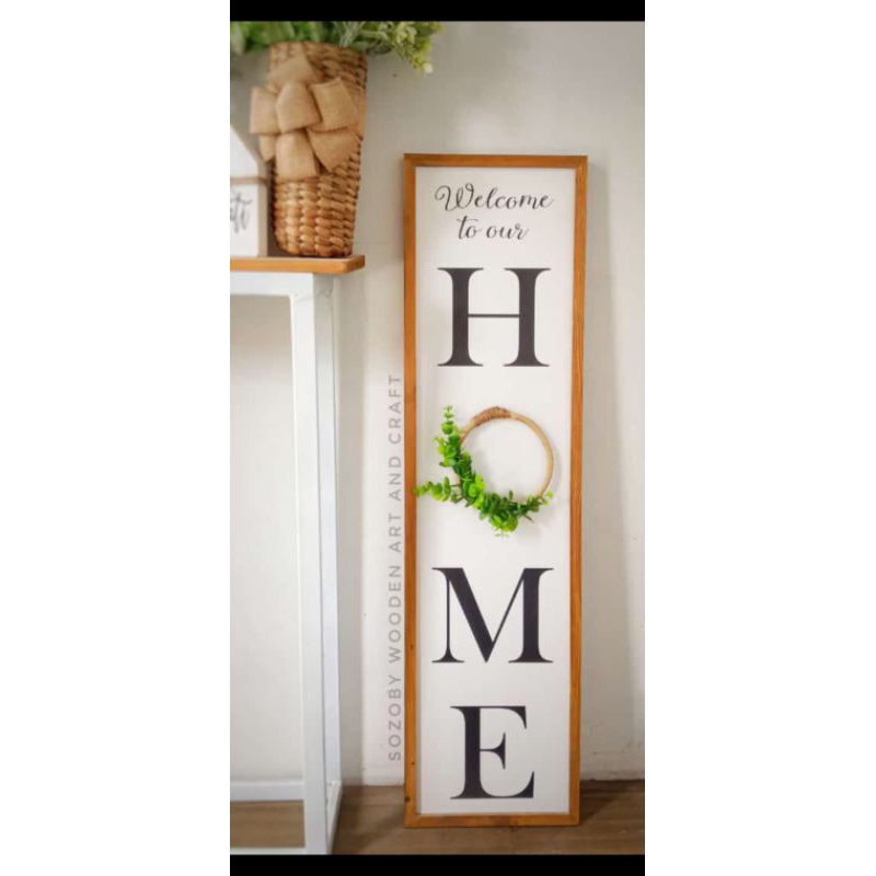 Jual Welcome Home Signage | Shopee Indonesia