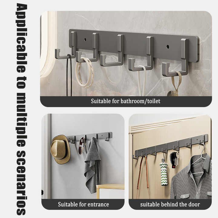 Jual Kapstok Baju 5 Kait Aluminium Abu 6005G Gantungan Baju 6 Kait Grey ...