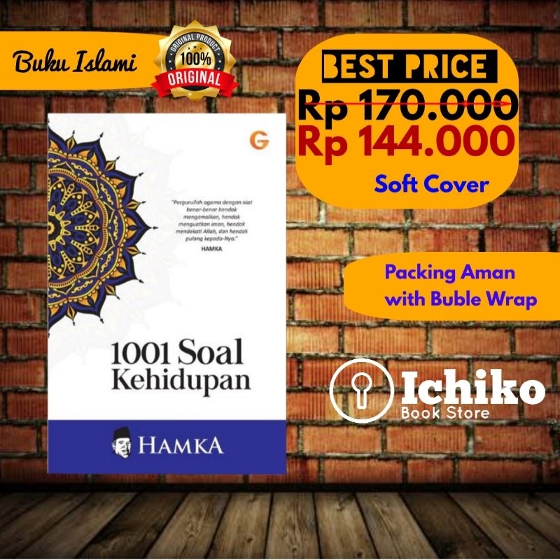 Jual Buku 1001 Soal Kehidupan By Buya Hamka Gema Insani Original