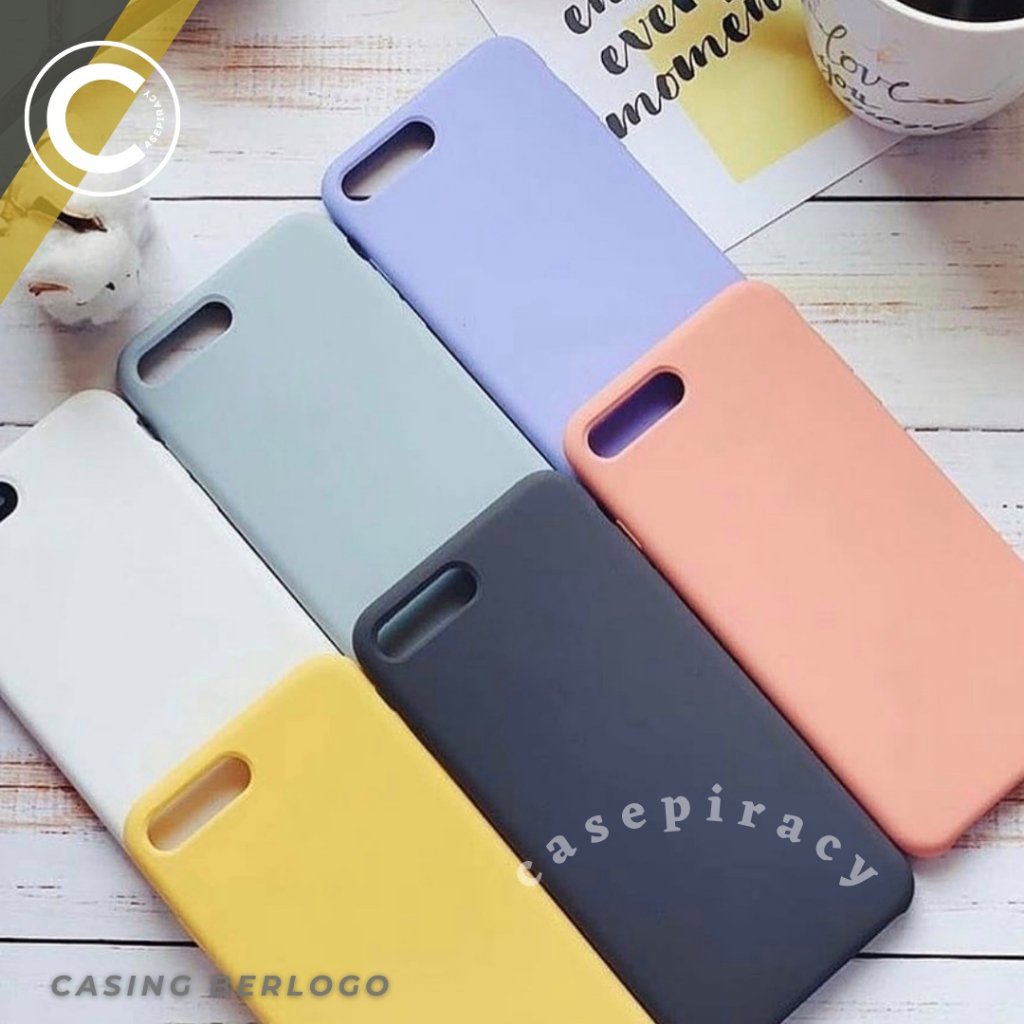 Jual Case untuk iPhone 7 8 PLUS SE 20 Premium Silicone Softcase Polos ...