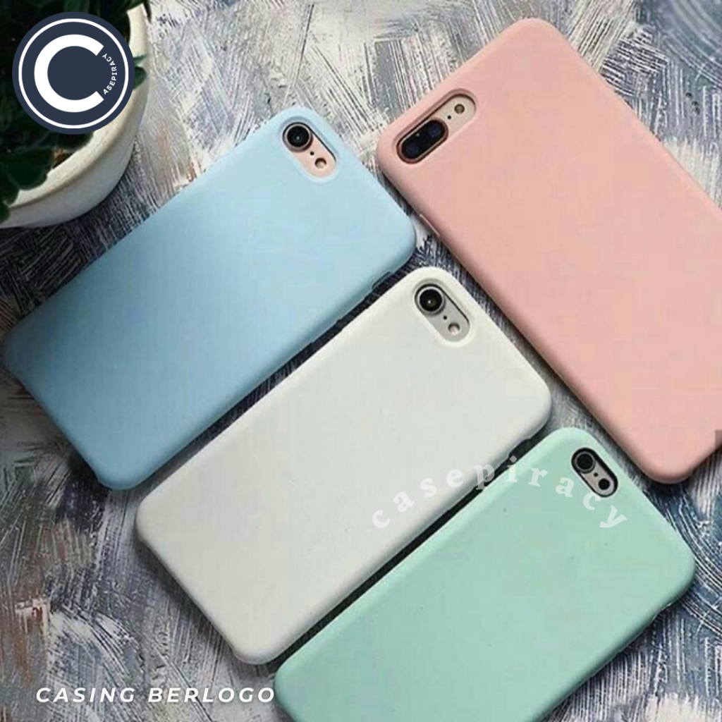 Jual Case iPhone 7 8 PLUS SE 20 Premium Silicone Softcase Polos Full ...