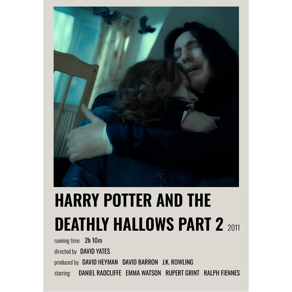 Jual Poster Harry Potter and the Deathly Hallows Part 2 / Aesthetic ...