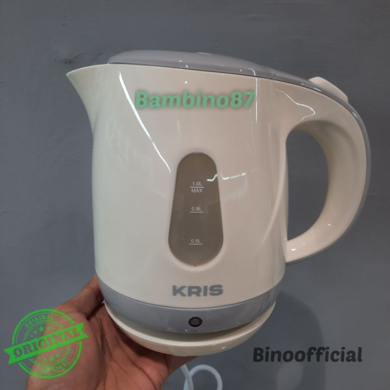 Jual Kris 1 Ltr Teko Listrik 800 Watt Kettle Listrik 1 Liter | Shopee Indonesia