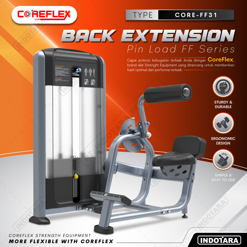 Jual Back Extension CORE-FF31 Alat Fitness Coreflex | Shopee Indonesia