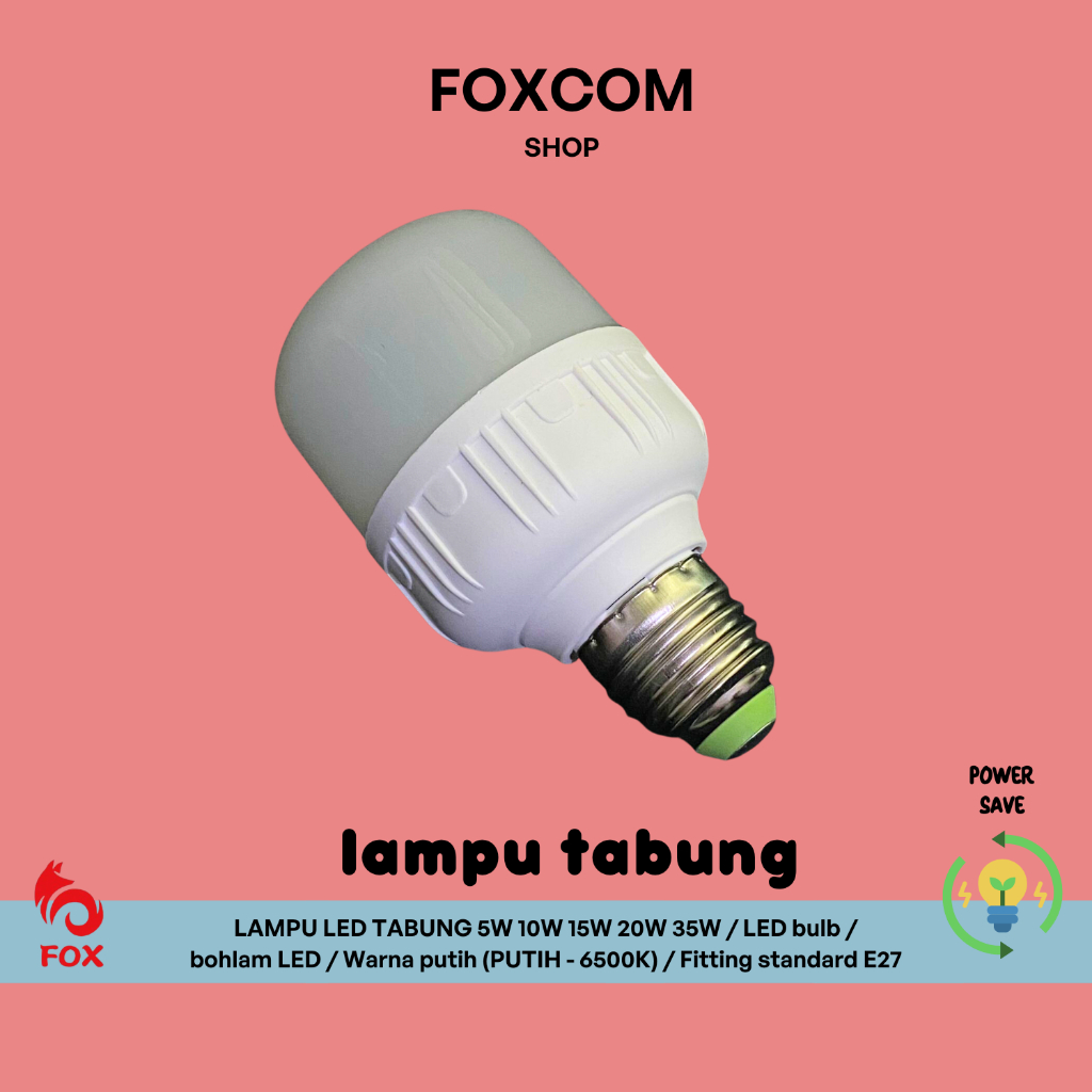 Jual Lampu LED Tabung/Lampu LED Jumbo/Lampu LED 5W/10W/15W/20W/25w ...
