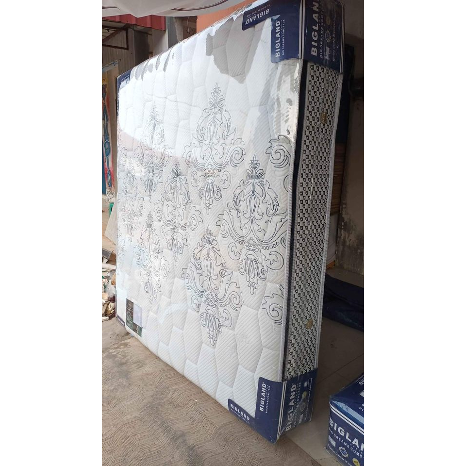 Jual Kasur Spring Bed Bigland Rebound Pillow Top Matras Springbed Queen ...