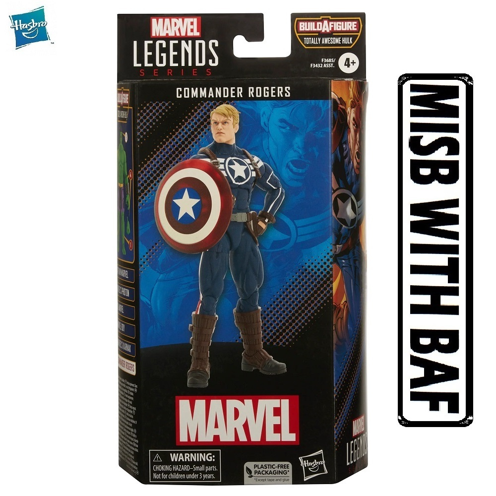 Jual MARVEL Legends Series MARVEL Comics Wave Commander Rogers Figure ...
