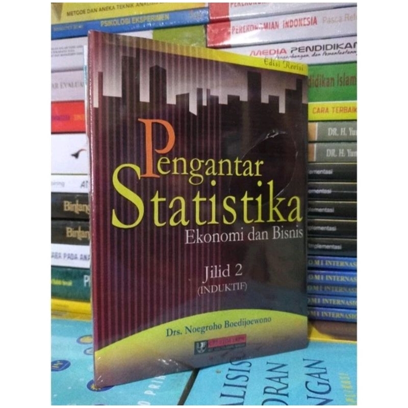 Jual PENGANTAR STATISTIKA ekonomi dan bisnis Induktif - Noegroho | Shopee Indonesia