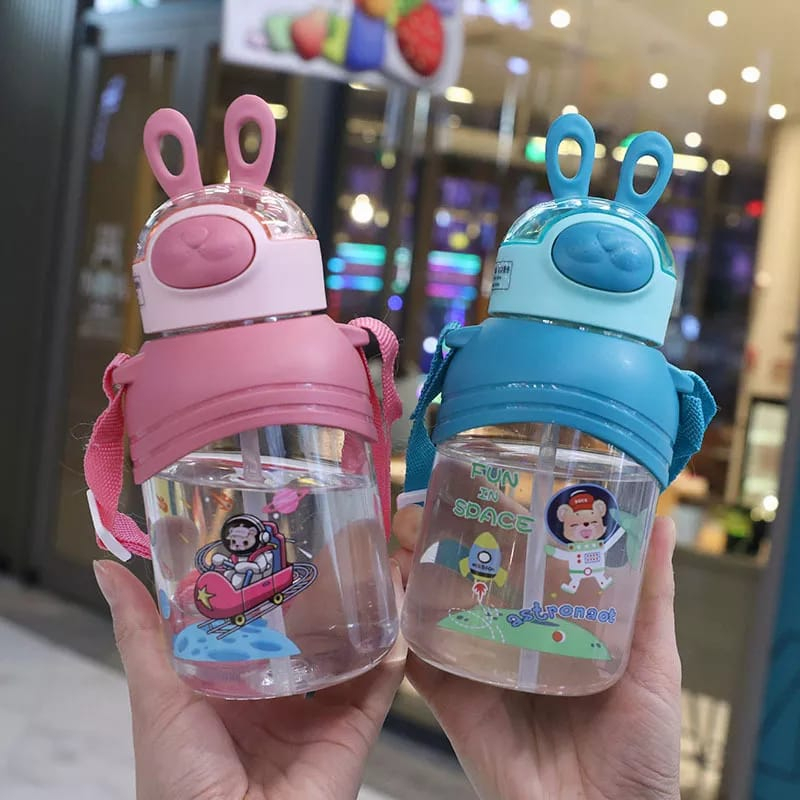 Jual BOTOL MINUM KARAKTER / BOTOL MINUM ANAK TALI PANJANG 600ML (2712 ...