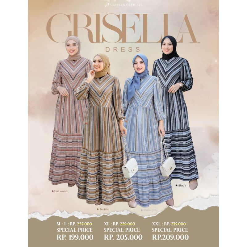 Jual GRISELLA DRESS TERBARU - LATISZA OFFICIAL | Shopee Indonesia