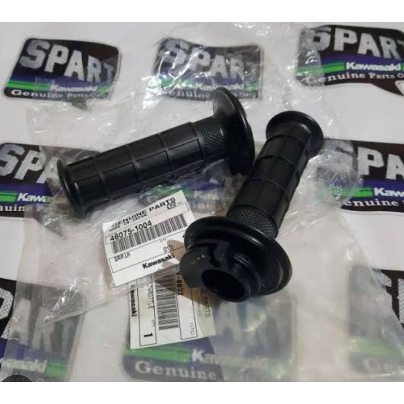 Jual GRIP GAS KARET GRIP HANDPAD KLX 150 DTRACKER 150 ORIGINAL | Shopee ...