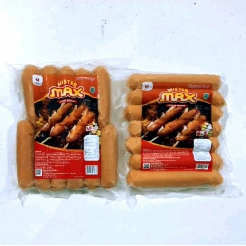 Jual MISTER MAX sosis bakar original 500gr | Shopee Indonesia