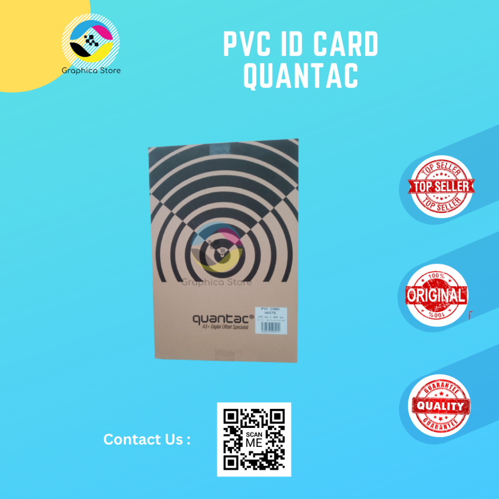 Jual PVC ID Card Laser Quantac | Member Card | Name Tag QUANTAC ...