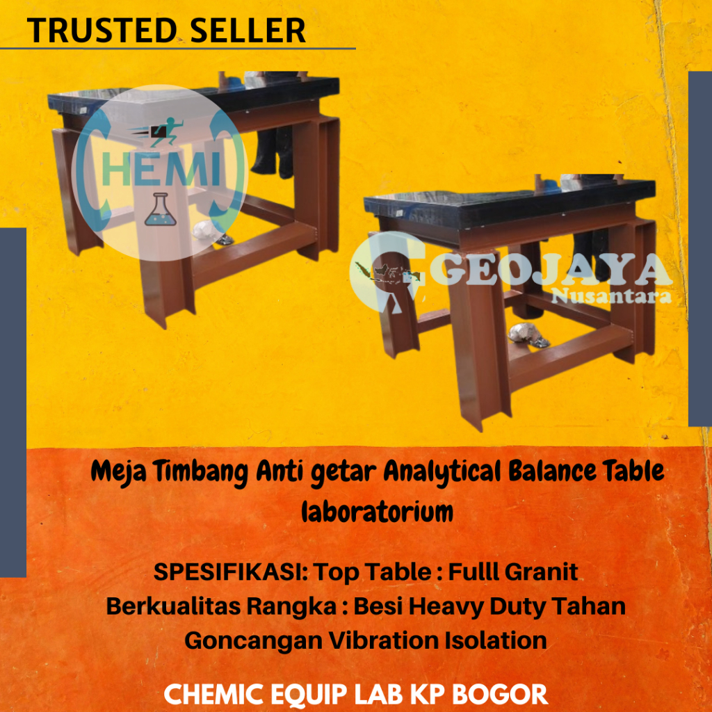 Jual Meja Timbang Anti getar, Analytical Balance Table laboratorium ...