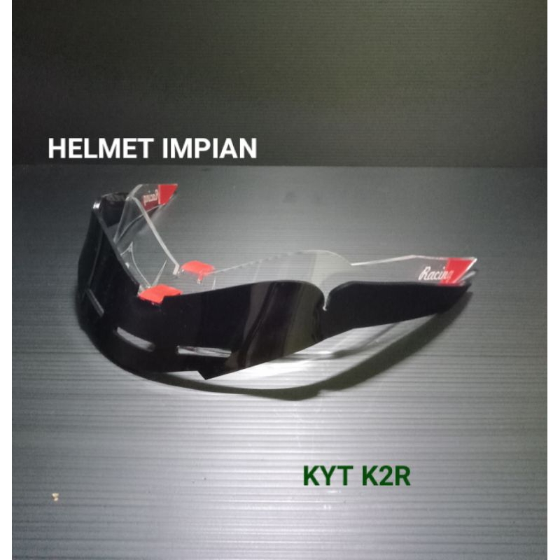 Jual SPOILER KYT K2 RIDDER / SPOILER HELM KYT K2R / SPOILER K2R ...