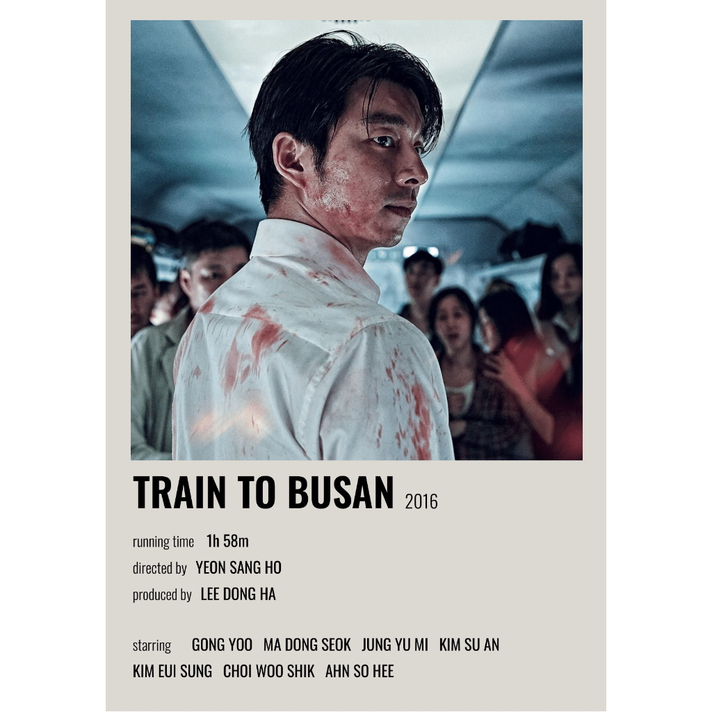 Jual Poster Train To Busan / Aesthetic Wall Decor / Movie Poster ...