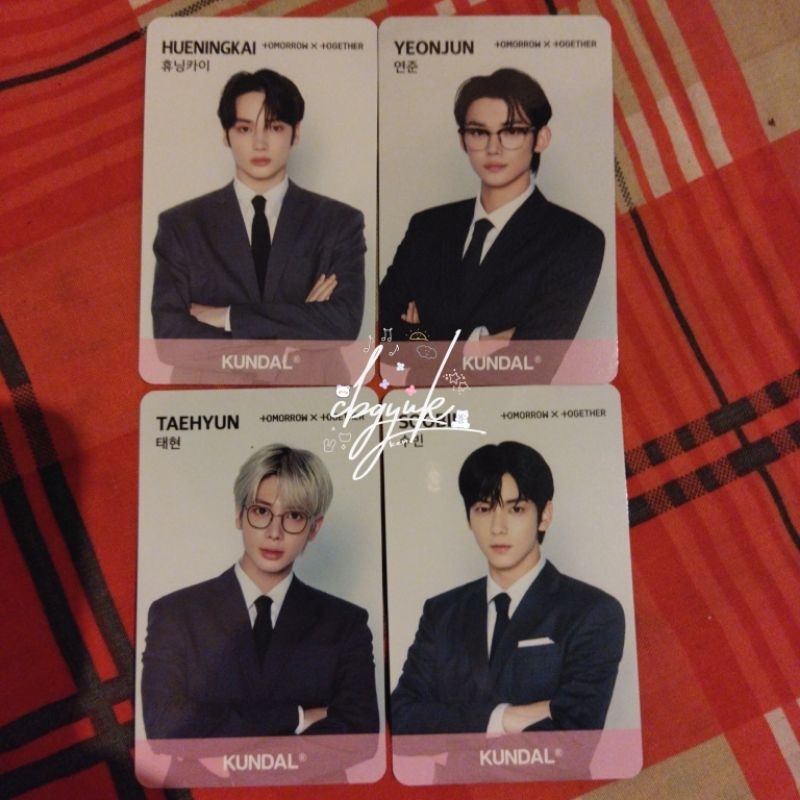 Jual PC PHOTOCARD ID CARD KUNDAL TXT TOMORROW X TOGETHER CHOI SOOBIN YEONJUN KANG TAEHYUN ...