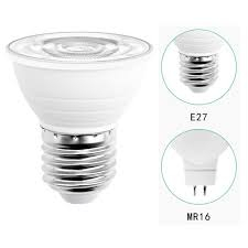 Jual LAMPU HALOGEN LED 6WATT 6W SPOT F E27 SOROT 6 W WATT COB E27 PUTIH ...