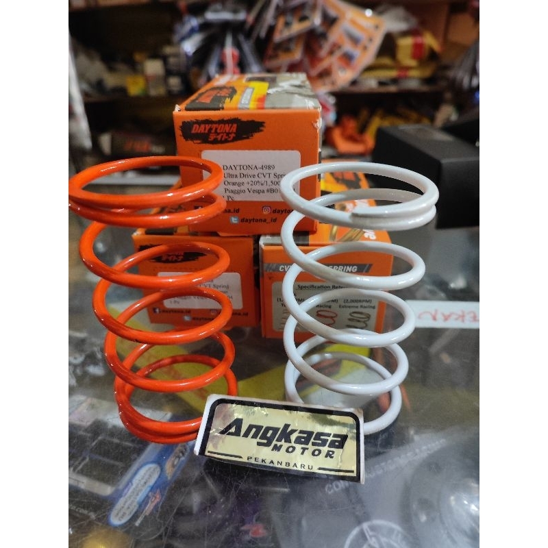 Jual per CVT Daytona racing CVT spring piaggio vespa matic 1000rpm ...