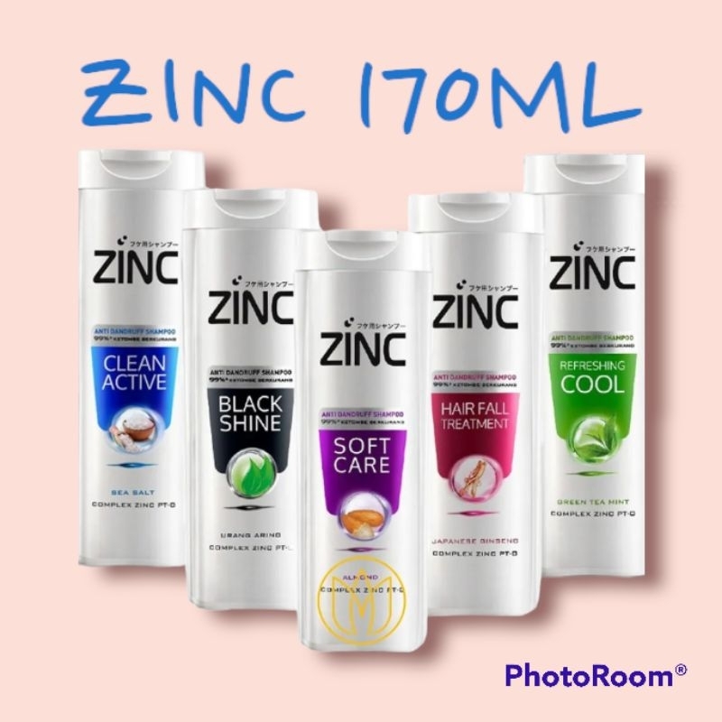 Jual ZINC SHAMPO 170ml / shampoo zinc 170ml / zinc refreshing cool ...