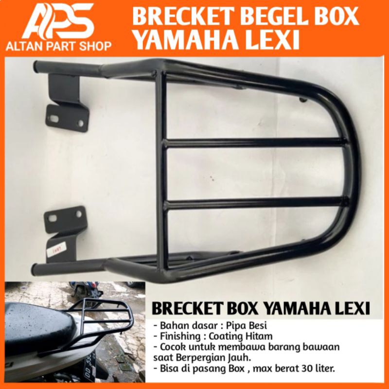 Jual Begel Behel breket box jok motor Yamaha Lexi | Shopee Indonesia