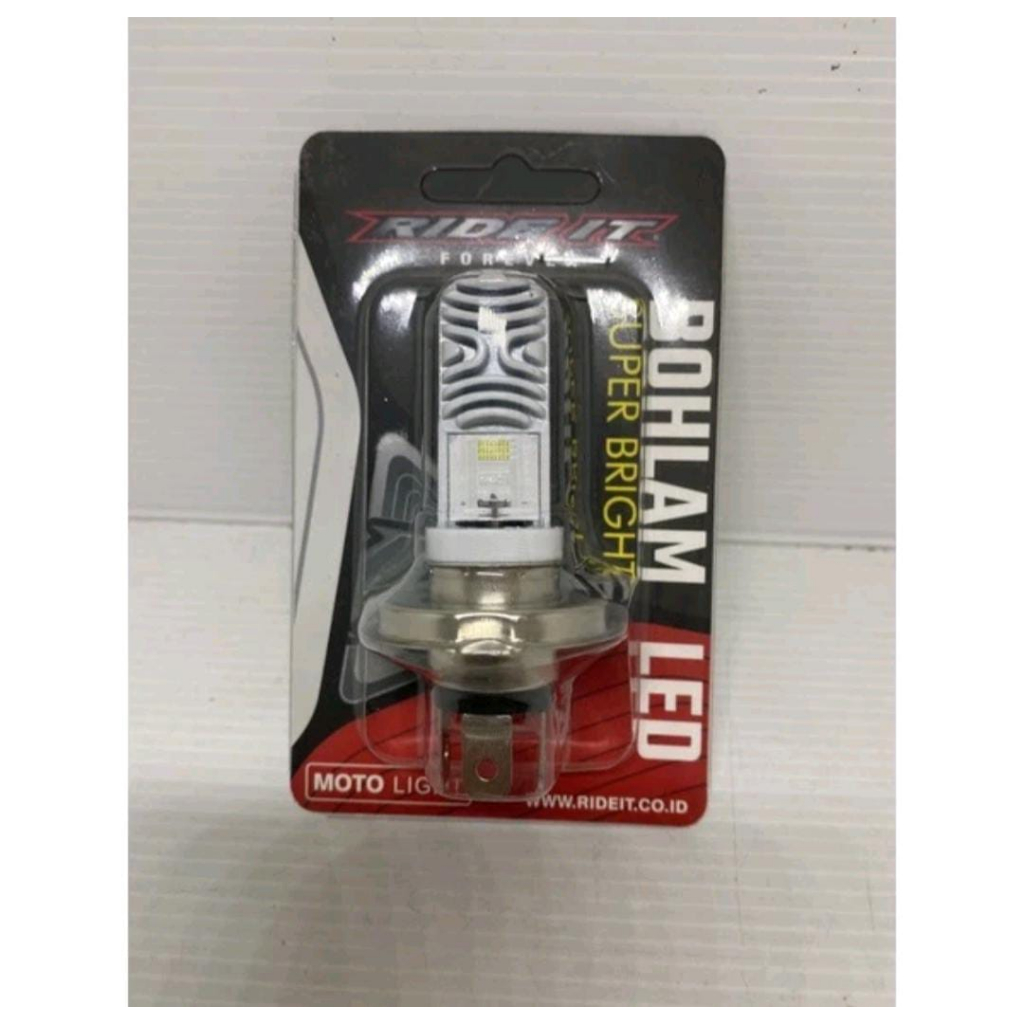 Jual LAMPU DOP LED H6 K1 2 SISI 18 WATT bohlam DOP LED H4 K3 DOP MATIC DOP MOTOR BEBEK RIDE IT ...