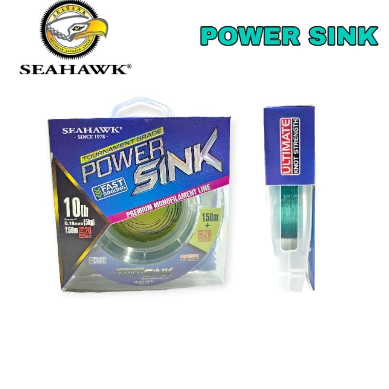 Jual Senar Pancing Seahawk Power Sink 170M ( KHUSUS UDANG ) | Shopee ...