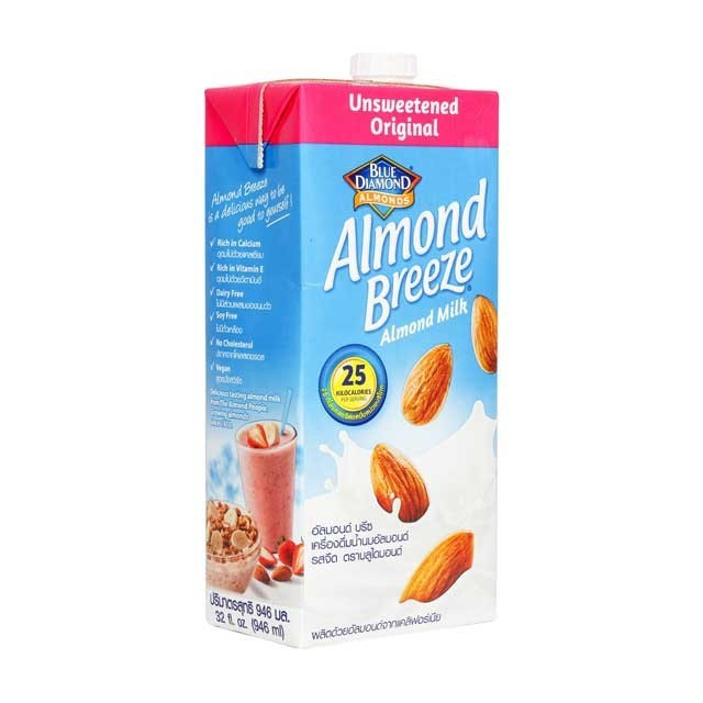 Jual AD Blue Diamond Susu Almond Milk Unsweetened Original 946 ml | Shopee Indonesia