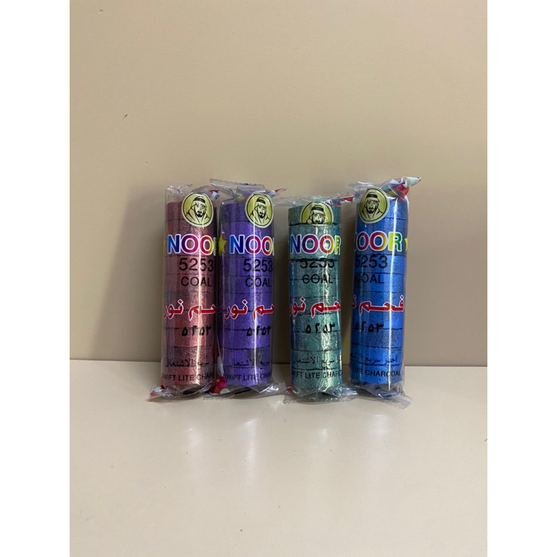 Jual Arang Magic NOOR RAINBOW Warna Warni Coal Arang 1 Roll Plastik ...